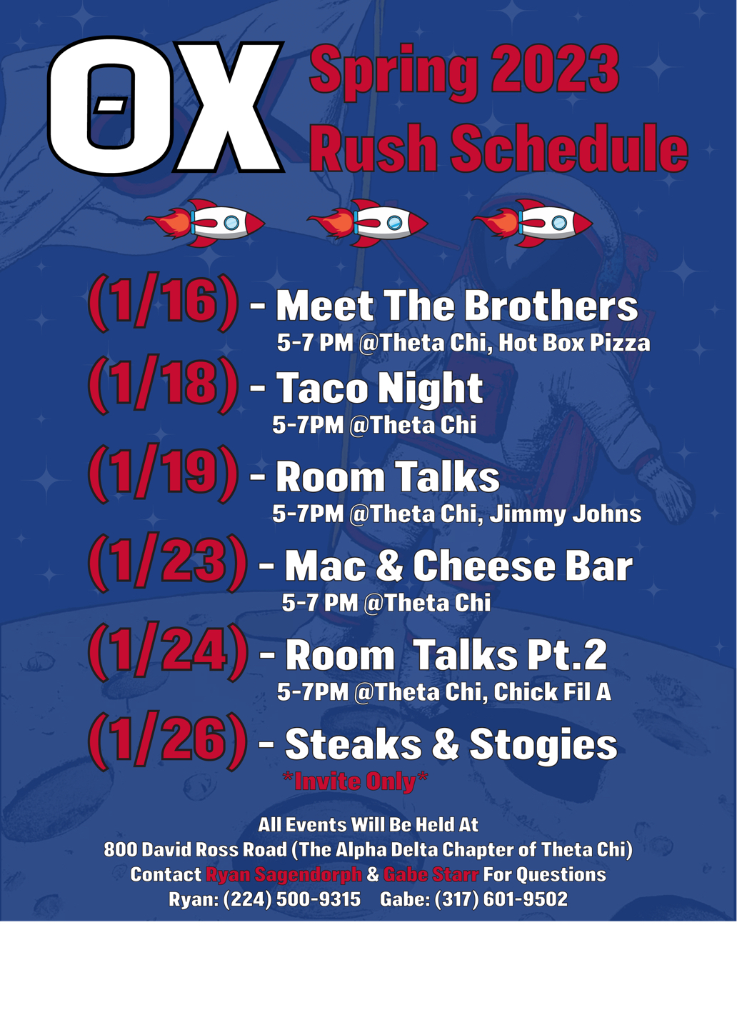 Rush Info - Purdue Theta Chi